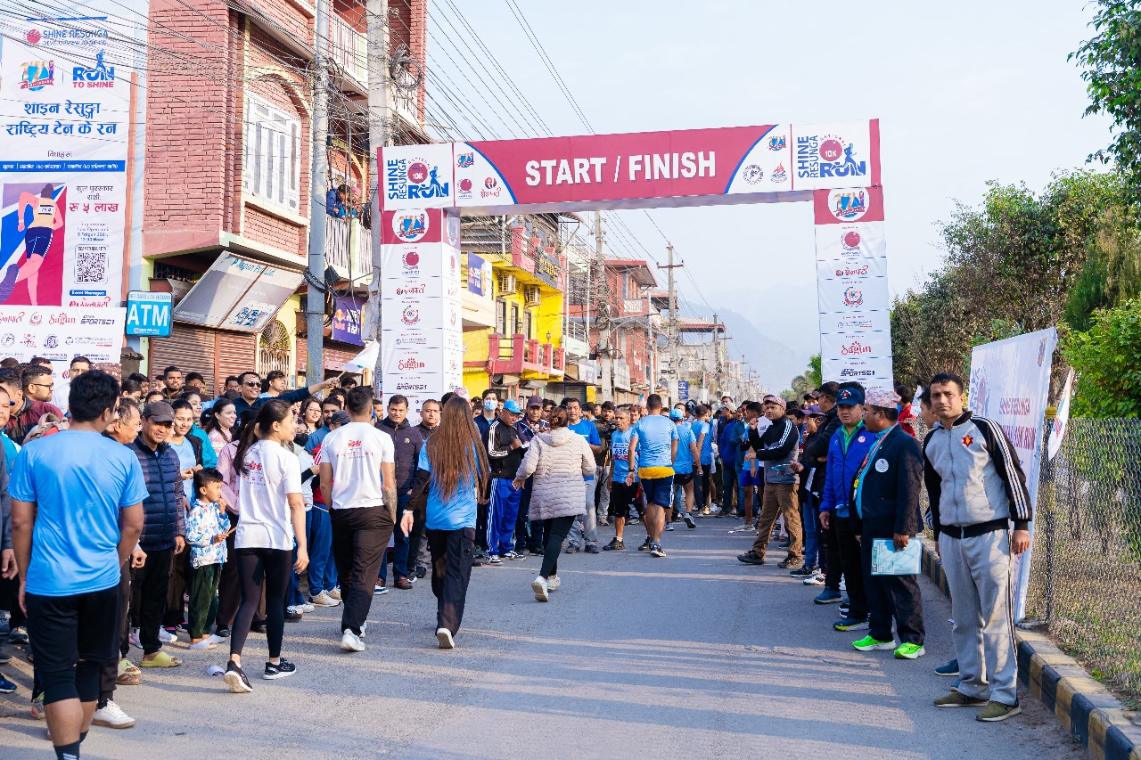 Shine Resunga National 10K Run