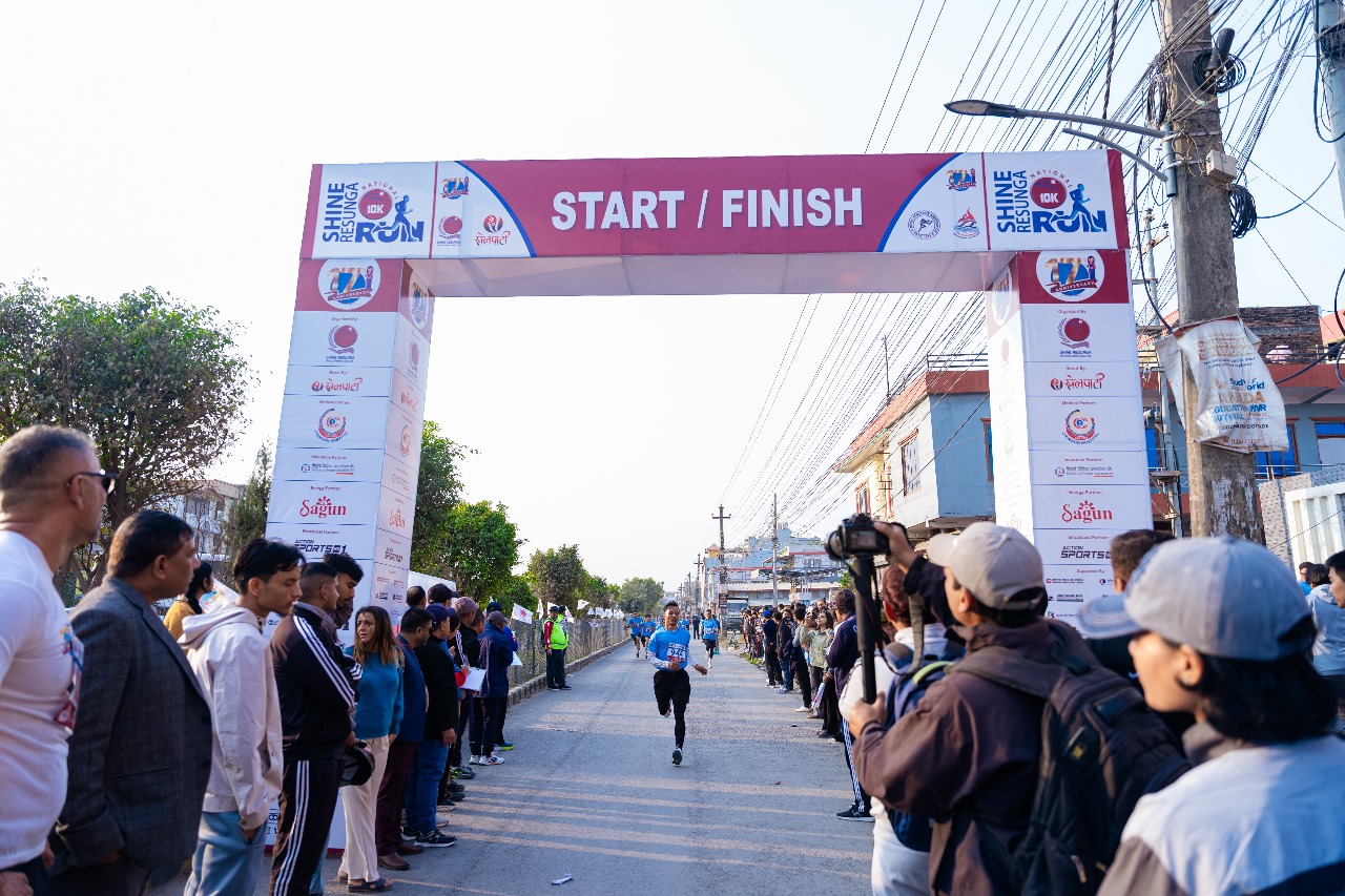Shine Resunga National 10K Run